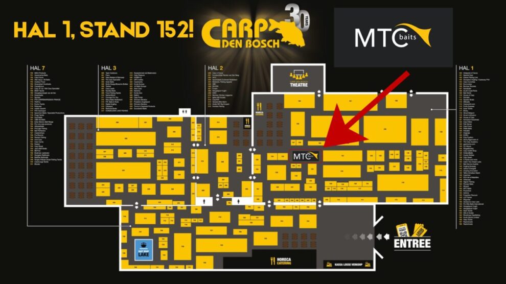 NIEUWE PRODUCTEN MTC BAITS OP CARP DEN BOSCH! - Only Fishing